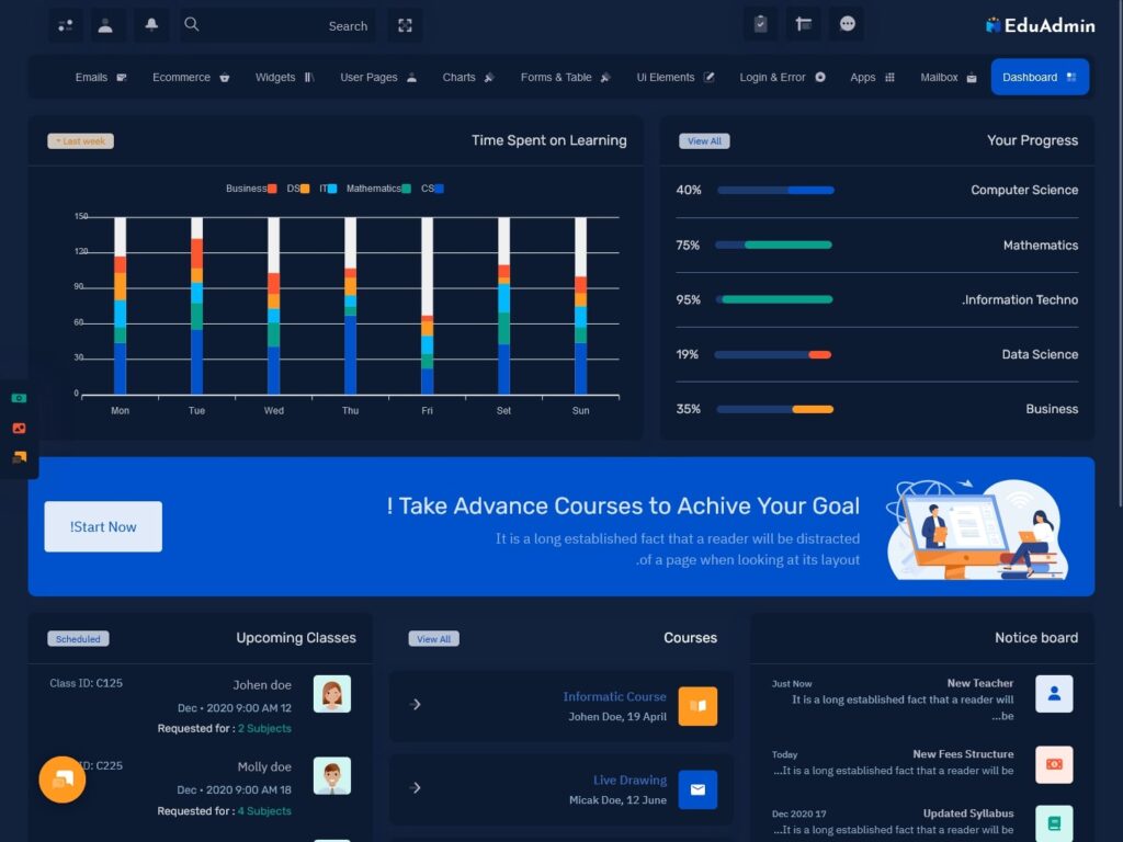 Building Effective LMS Dashboards: Key Features and Design Tips