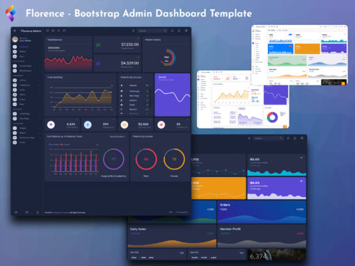 Florence-Bootstrap-Admin-Dashboard-Template - MultiPurpose Themes
