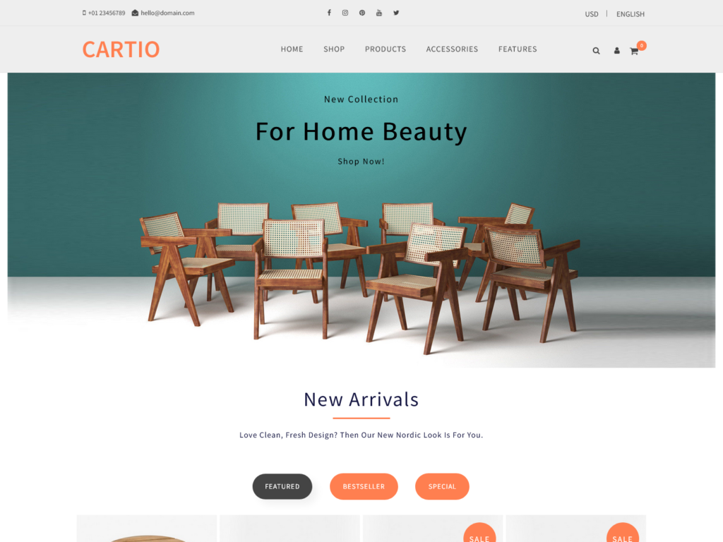 The Ultimate OpenCart 3 Theme for Ecommerce Website - Cartio