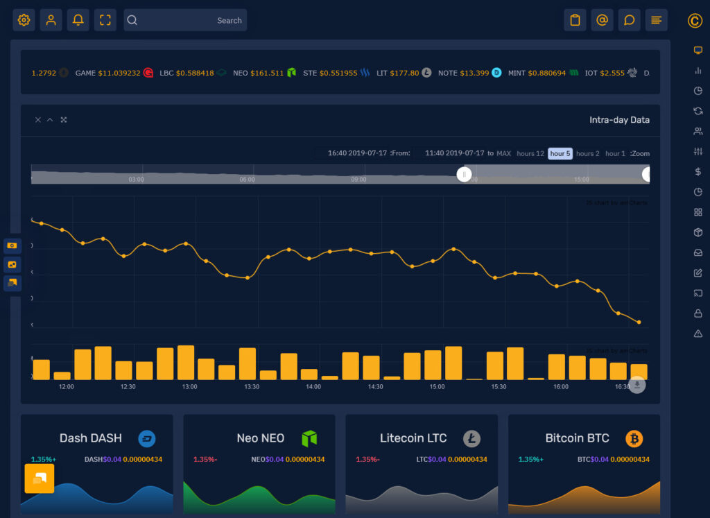 The Ultimate Cryptocurrency Dashboards Ui Framework - Crypto Admin