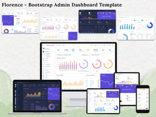 Florence-Admin-Bootstrap-Admin-Dashboard-Template-&-User-Interface ...