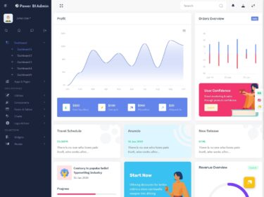 EduAdmin - Learning App Template with Dashboard UI Design