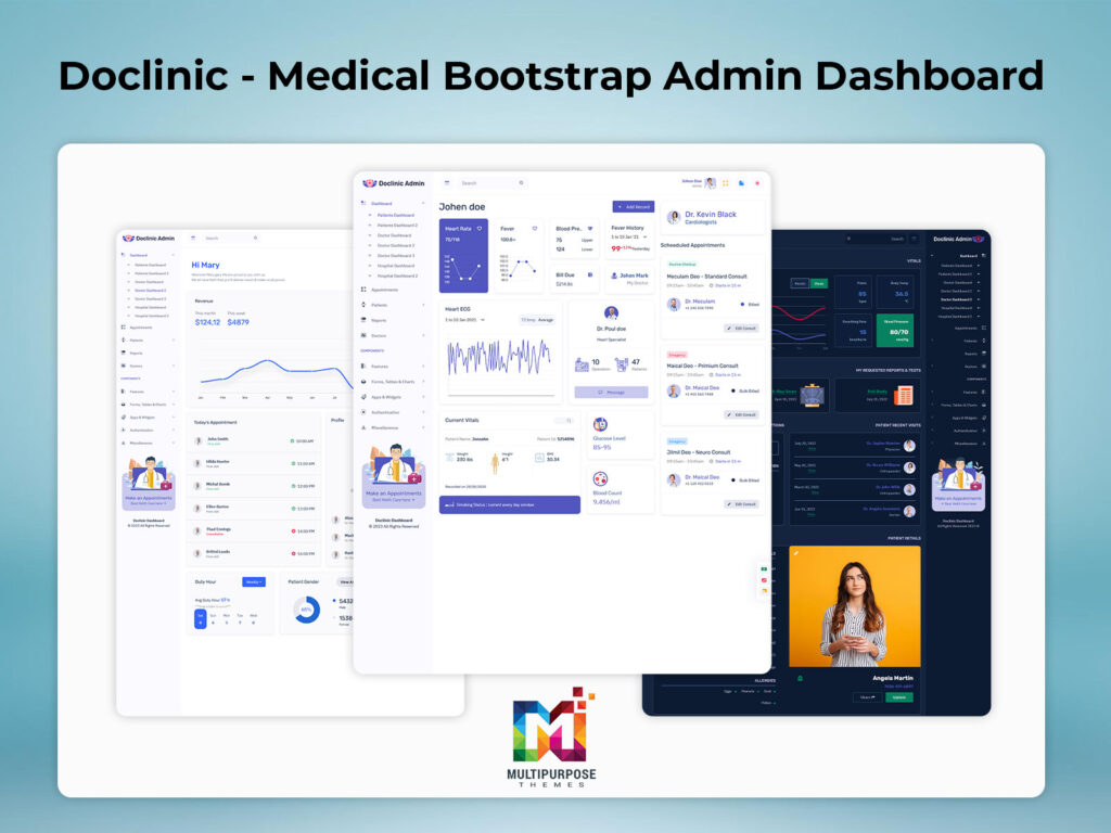 Doclinic-Medical-Bootstrap-Admin-Dashboard - MultiPurpose Themes