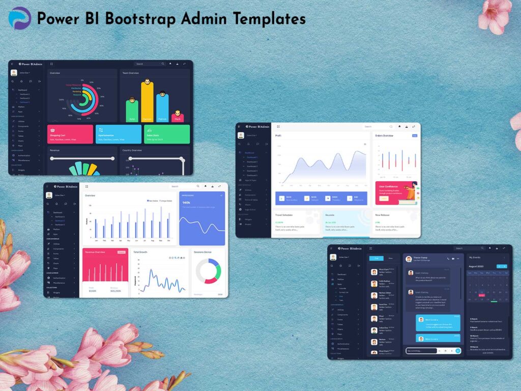 Power-BI-Bootstrap-Admin-Templates - MultiPurpose Themes