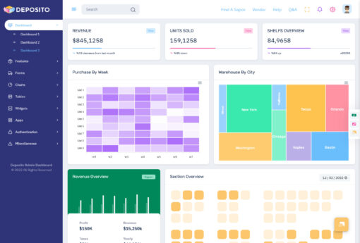 Depiste LTR Light Dashboard - 3 - MultiPurpose Themes Depiste LTR Light Dashboard - 3 - MultiPurpose Themes