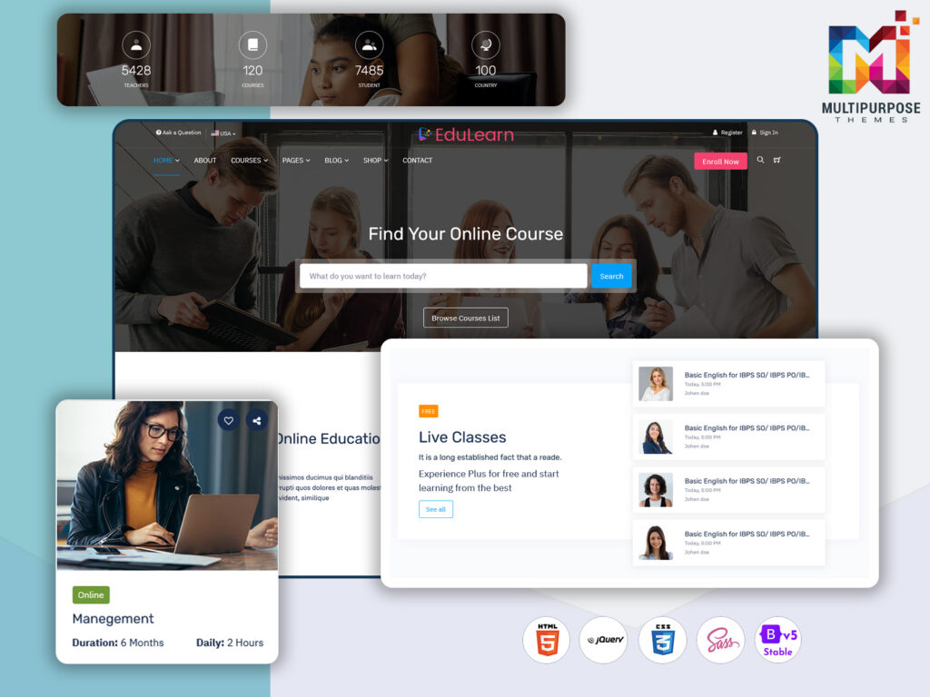 Education-LMS-Dashboard-Admin-Template - MultiPurpose Themes
