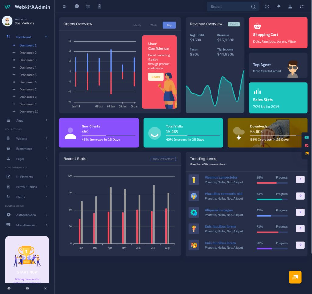 LTR DARK DEMO -1 - MultiPurpose Themes
