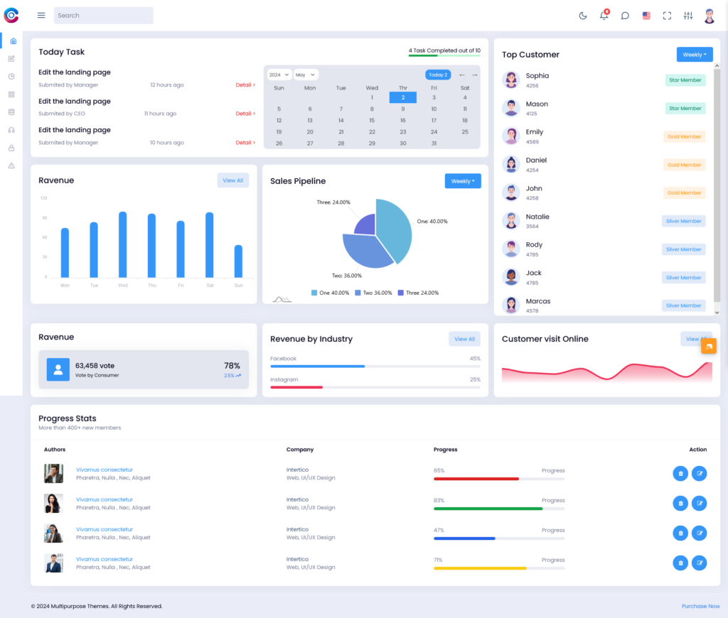 Champ LTR LIGHT MINI SIDEBAR - 2 DASH - MultiPurpose Themes