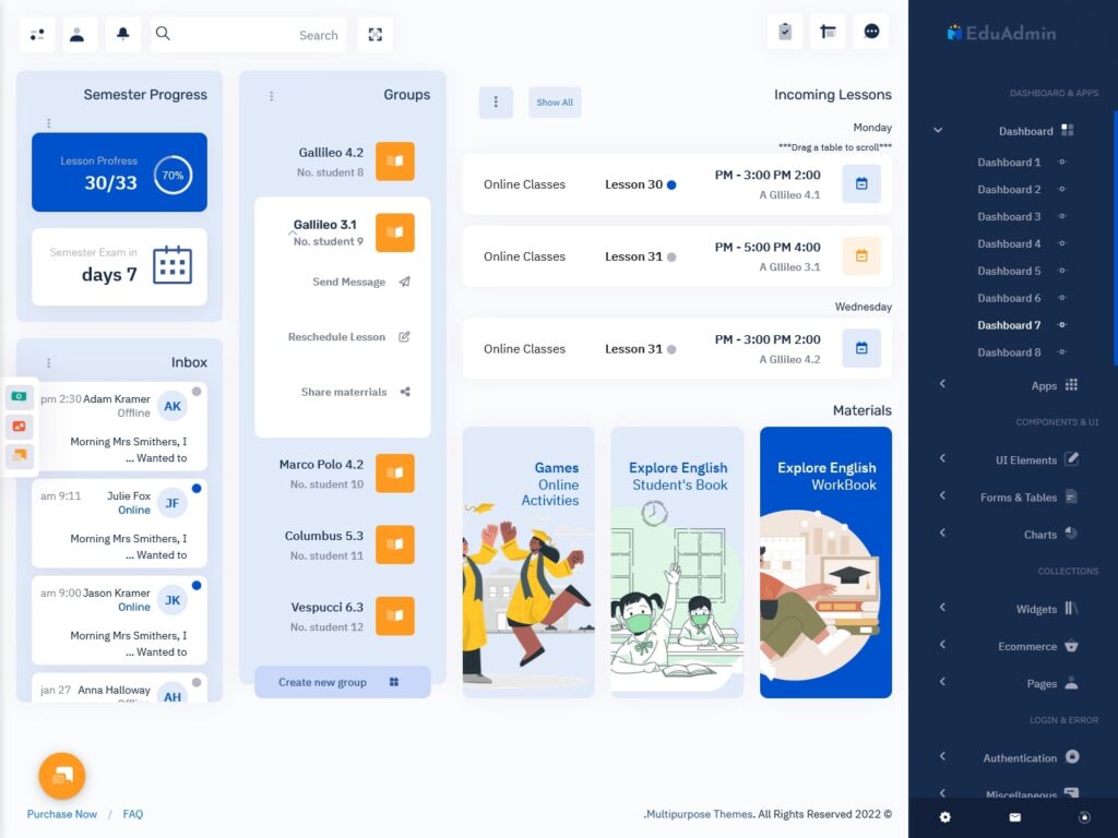 7 - MultiPurpose Themes