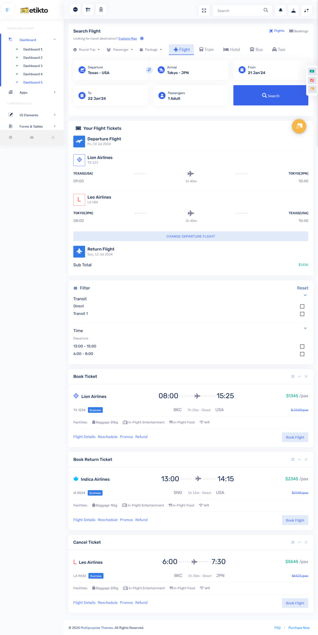 5+ Best Ticket Dashboards - New Design for 2025
