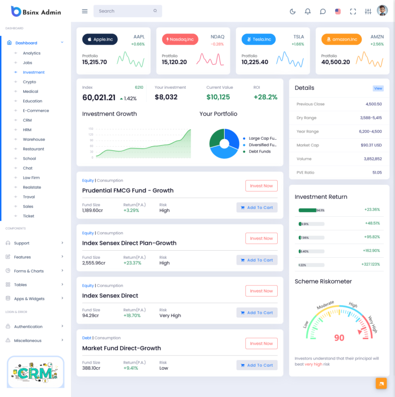 Master Dashboard - All-in-One UI Solutions for Efficient Management