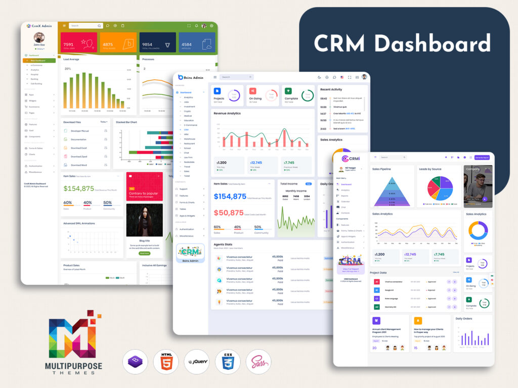CRM-Dashboard - MultiPurpose Themes
