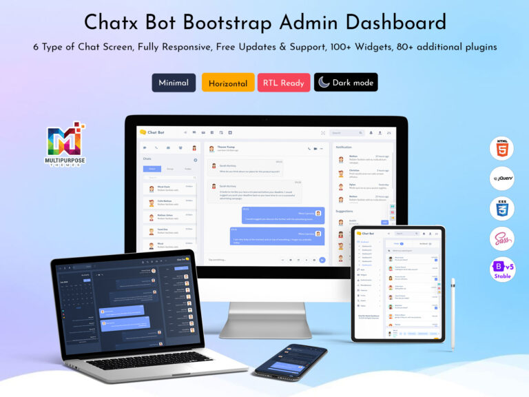 Desktop Chatbot UI Design - Simplify Chatbot Integration - MultiPurpose ...