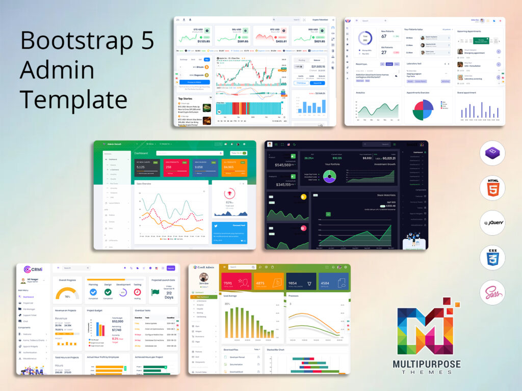 bootstrap-5-admin-template - MultiPurpose Themes