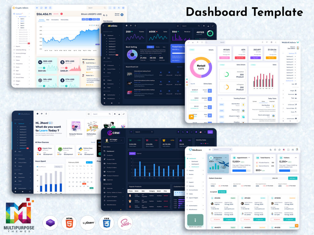 dashboard-template - MultiPurpose Themes