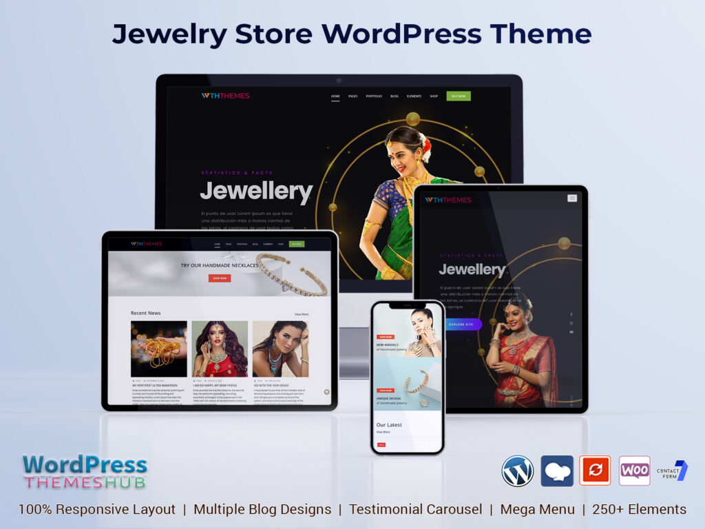Jewellery WordPress Theme - MultiPurpose Themes